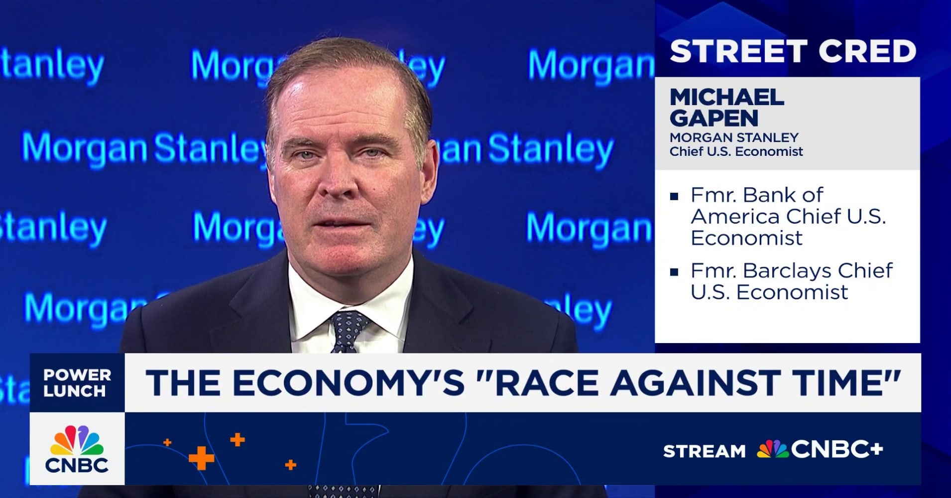 We expect a weak headline GDP number, says Morgan Stanley's Michael Gapen