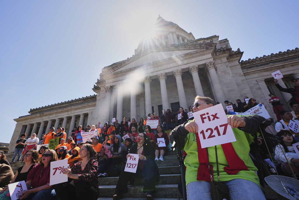 Washington lawmakers pass rent-control bill, approve unemployment for ...