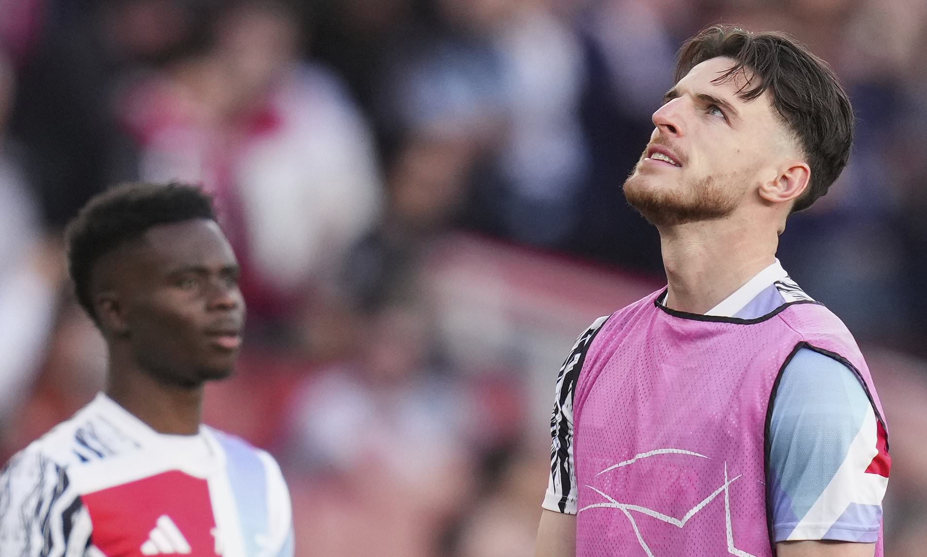 Revealed: Declan Rice's defiant eight-word rallying cry to Arsenal team ...