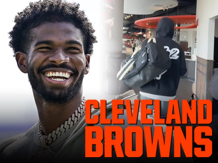 Shedeur Sanders Arrives in Cleveland Following NFL Draft Slide