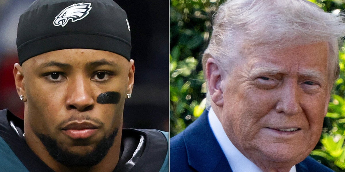 Saquon Barkley Scoffs At Criticism Over His Golf Outing With Trump ...