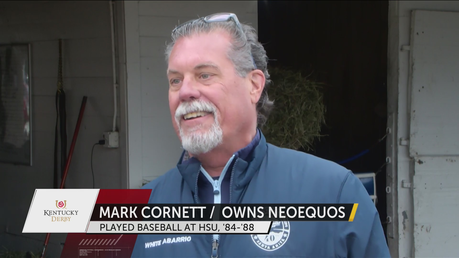 Former HSU baseball player Mark Cornett owns a horse running in the ...