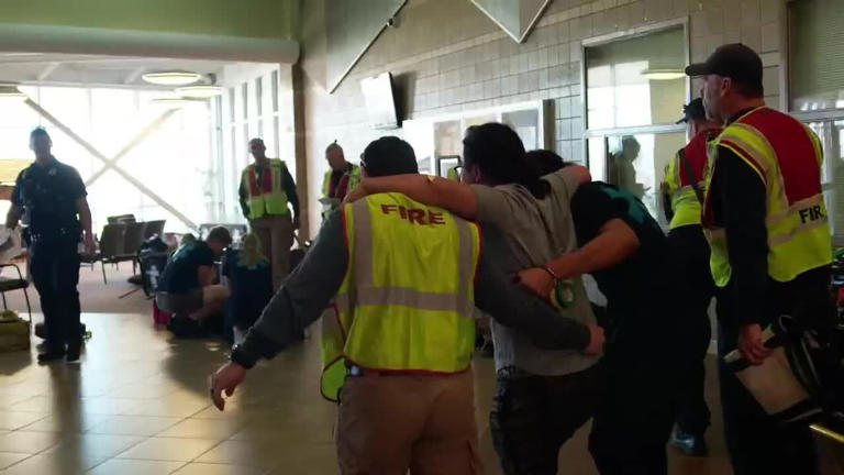 Healthcare students from CTE and STC take part in mass casualty ...