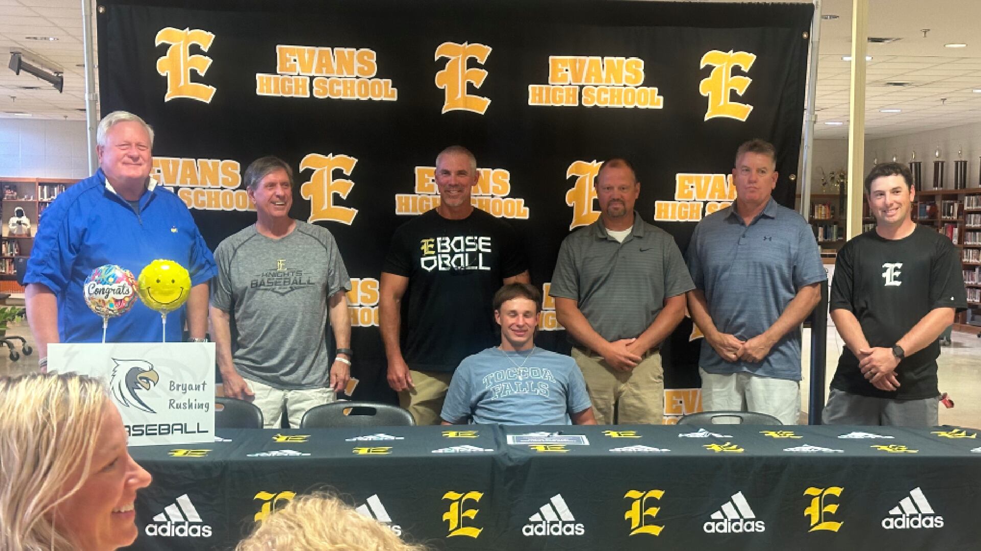 Evans High baseball player signs with Toccoa Falls
