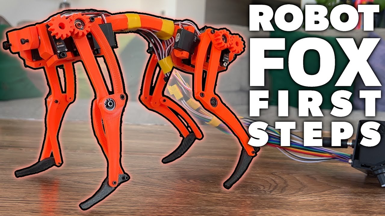 Building a Robotic Fox with 3D Printing, Arduino and Fusion 360