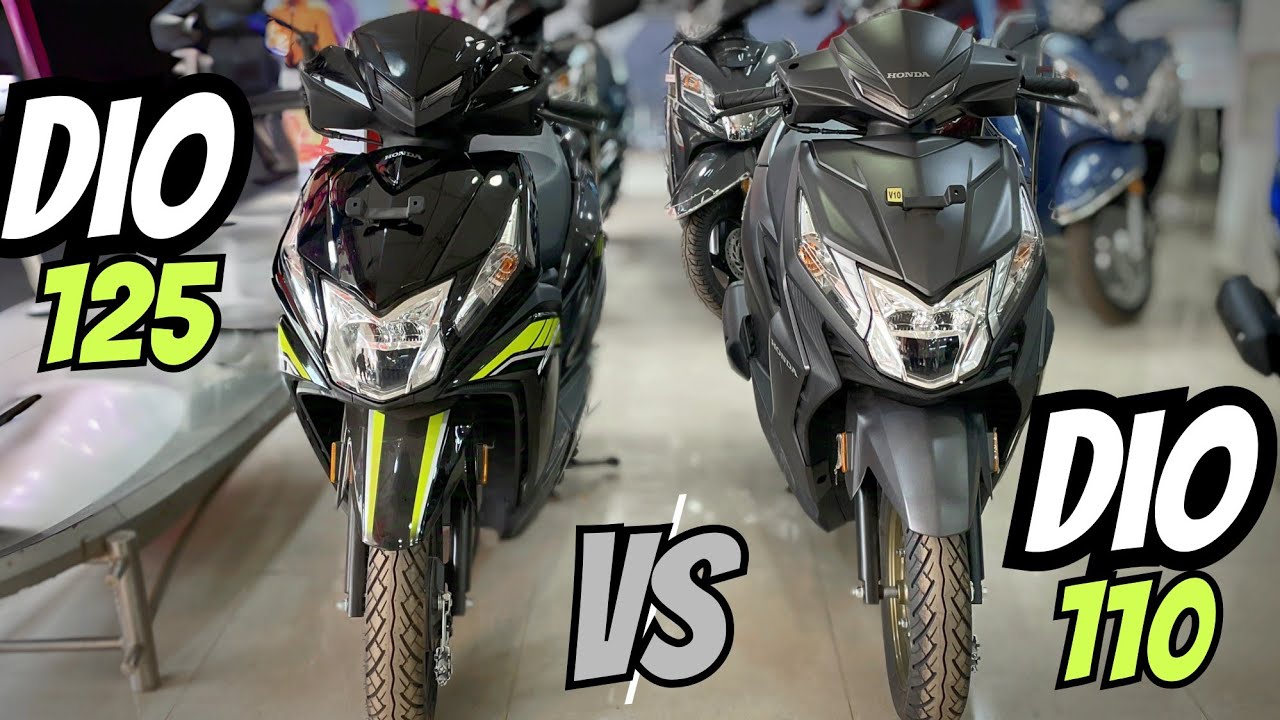 Honda Dio 110 vs Dio 125 – Best Scooter Comparison