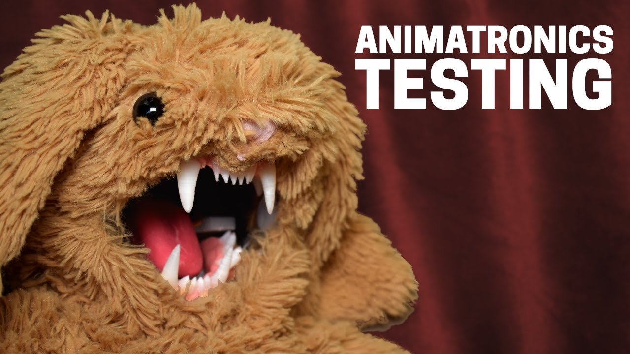 Testing Out a 3D Printed Animatronic Mouth