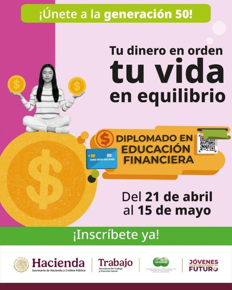 Condusef lanza CURSO GRATUITO para manejar mejor tus finanzas