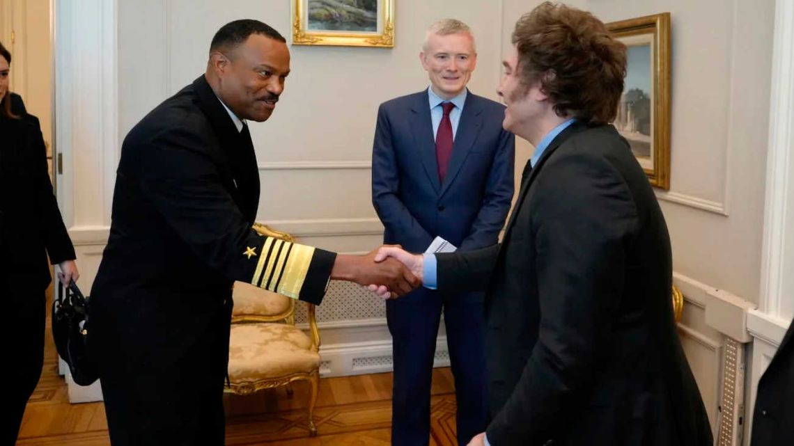 El nuevo jefe del Comando Sur de Estados Unidos, Alvin Holsey, se ...