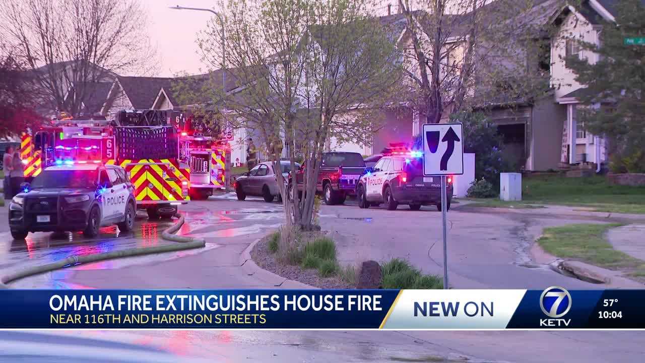 Smoke from Omaha house fire could be seen from miles away