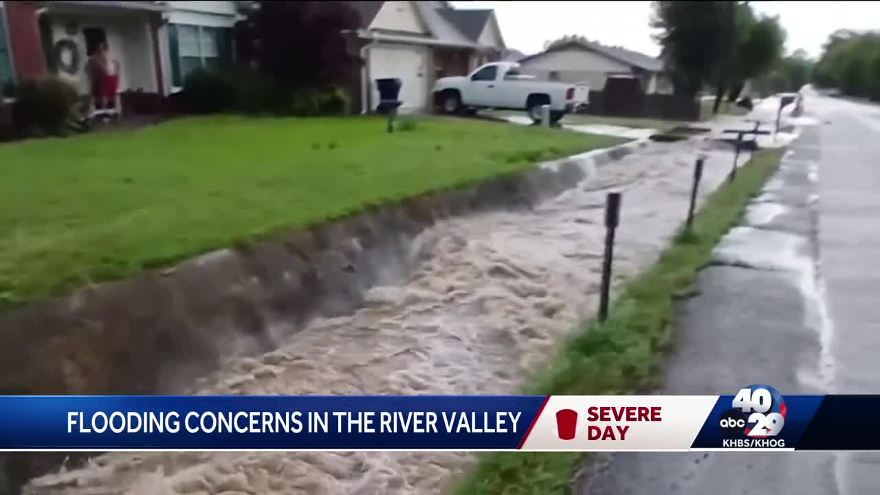 Fort Smith residents concerned about flash flooding in their neighborhood
