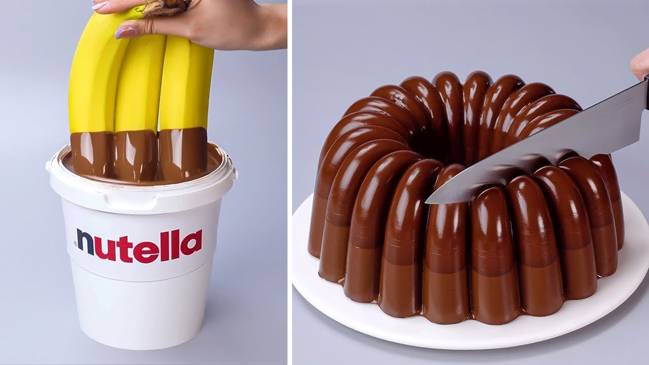 Cara Membuat Kue Coklat Nutella 🍫 | Lembut, Lumer & Super Satisfying!