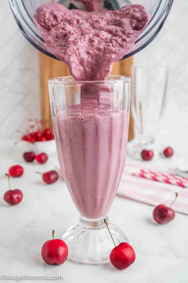 Cherry Milkshake Recipe