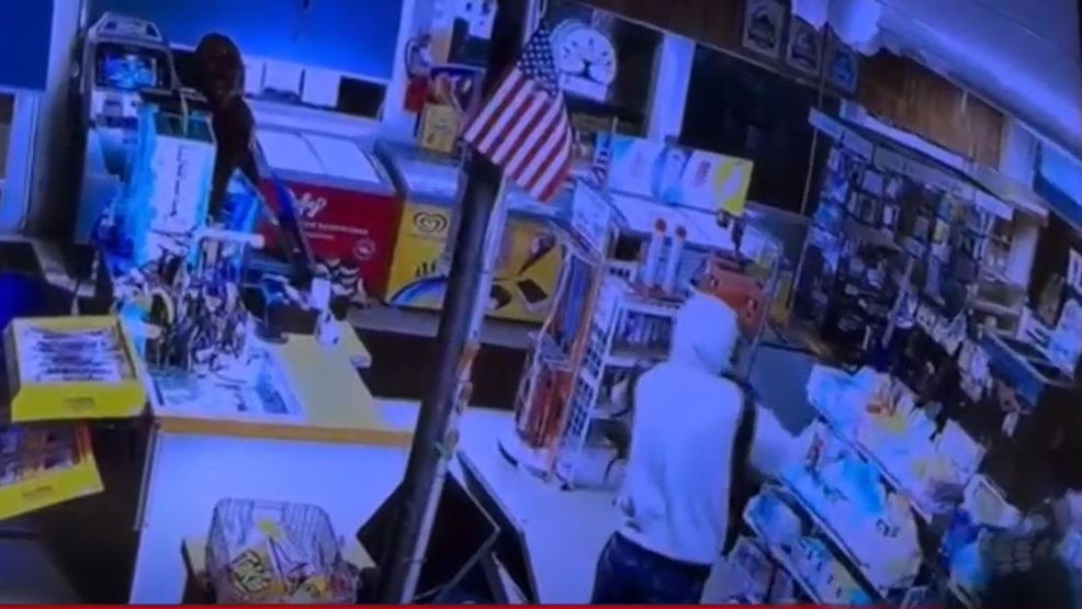 Burglary suspects caught after repeated break-ins at Blue Sky Market in ...