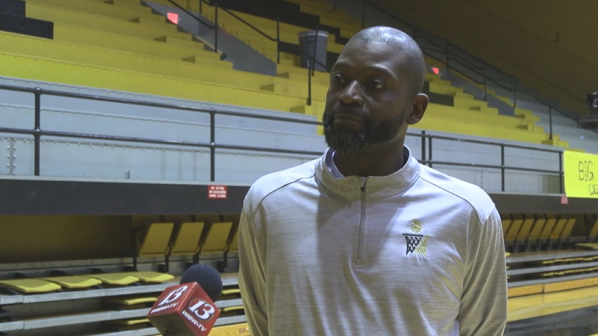 New Topeka High boys basketball coach Robbie Sanders calls it his ...