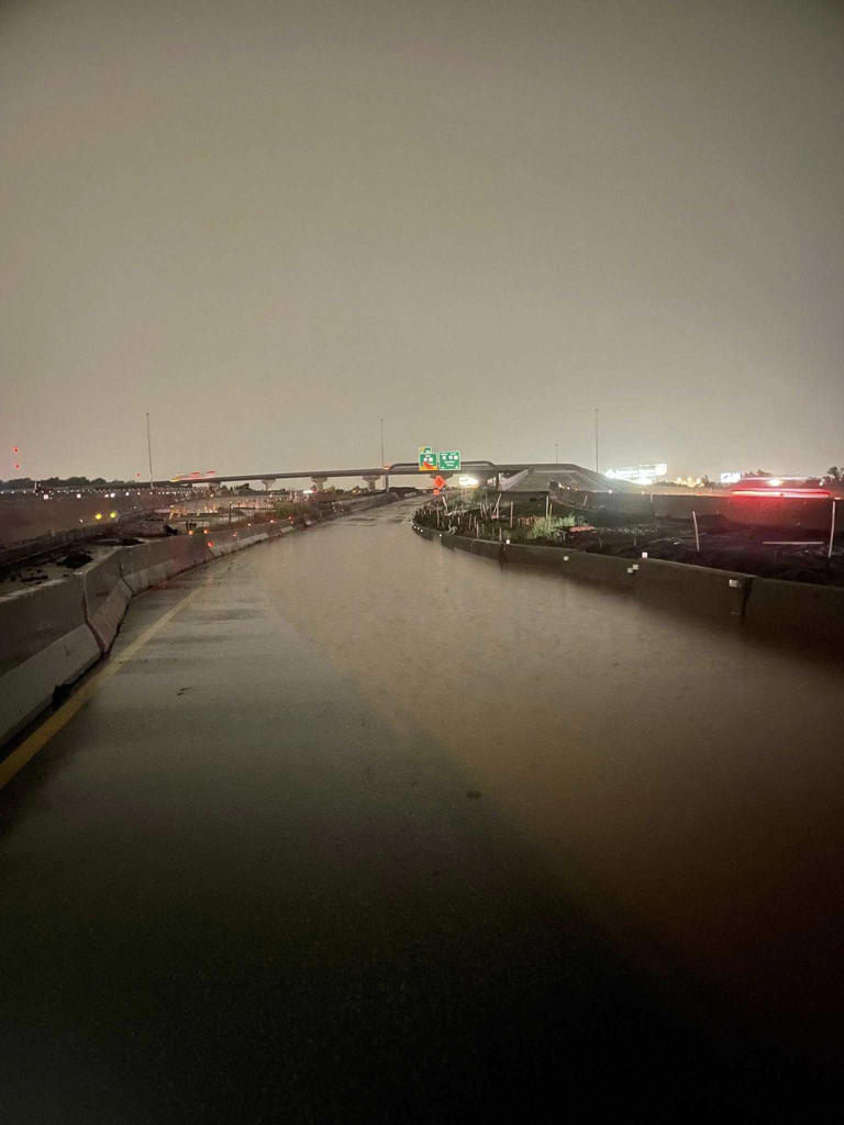Northbound I-35 shut down overnight at I-44 due to flooding