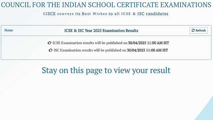 CISCE ISC ICSE Results 2025: Class 10, 12 Board Exam Results Declared; How To Download Scorecard