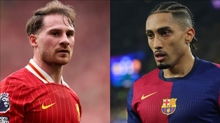 Football transfer rumours: Real Madrid make Mac Allister bid; Raphinha ...