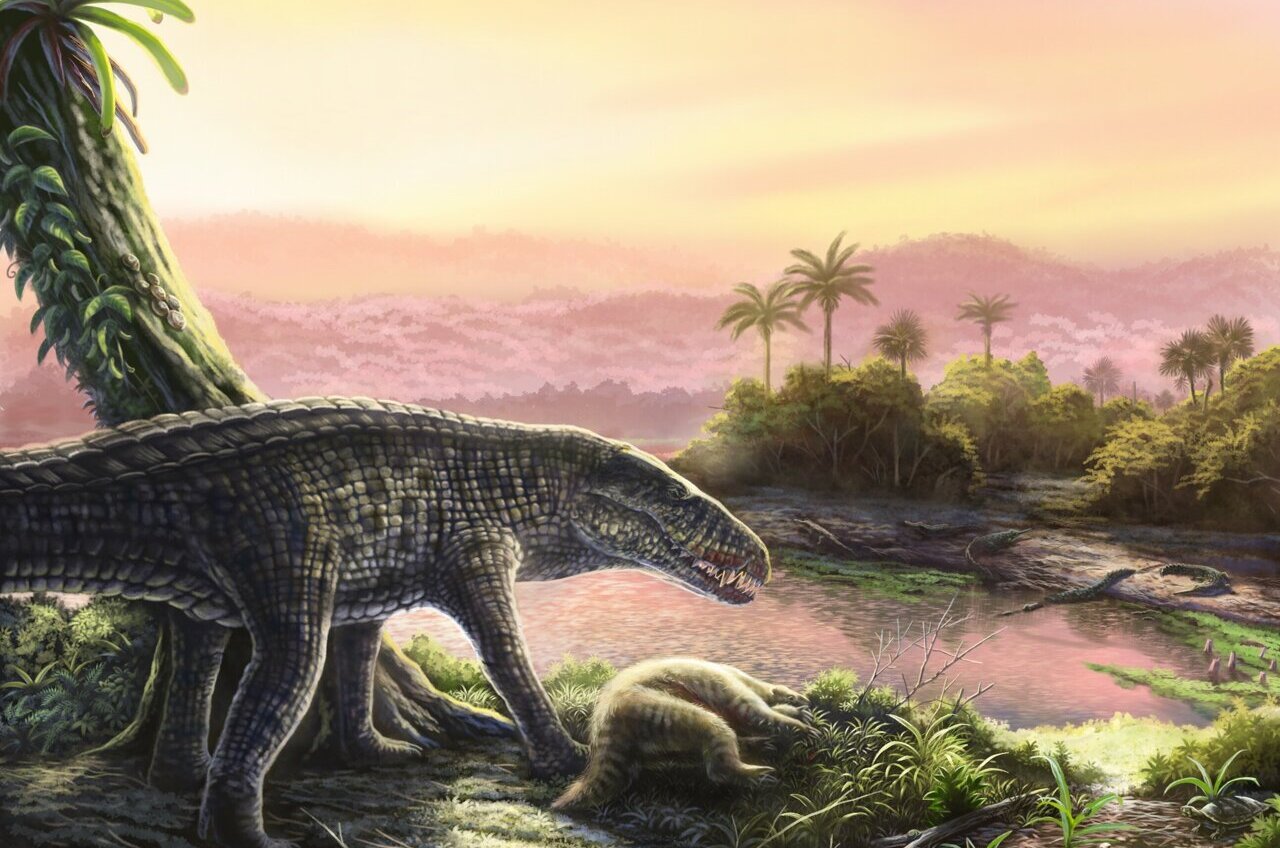 Giant croc-like carnivore fossils found in the Caribbean