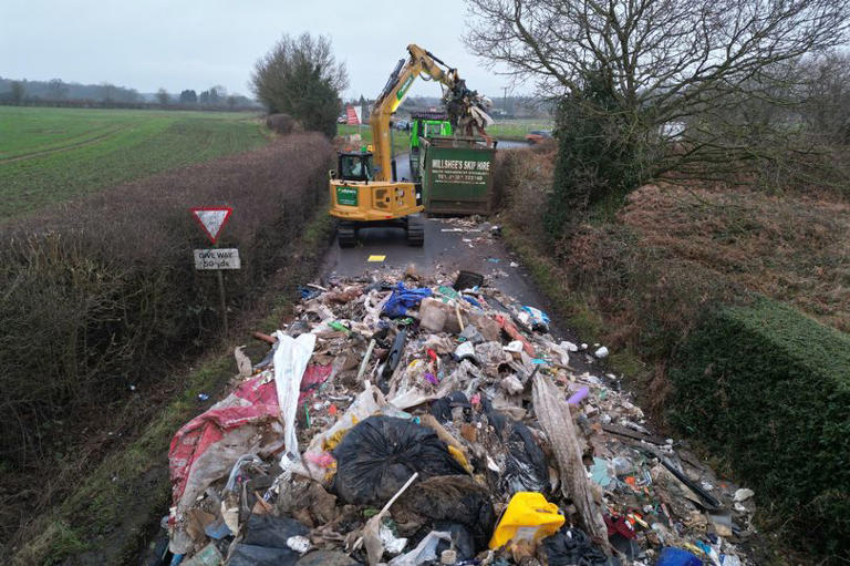 Fly-tippers will see their vehicles crushed by councils for dumping waste