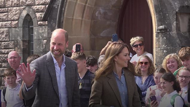 William and Kate reveal joy over spending wedding anniversary on Mull