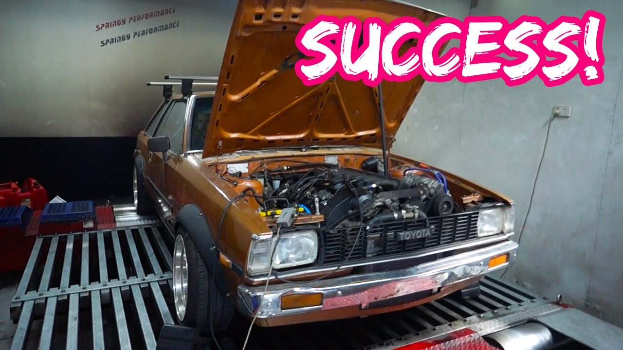 Supercharged M50 T18 Corolla Hits the Dyno!