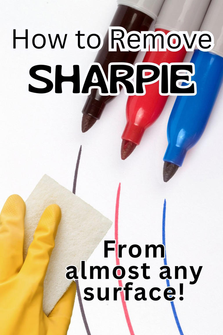How to Remove Sharpie from Almost Any Surface