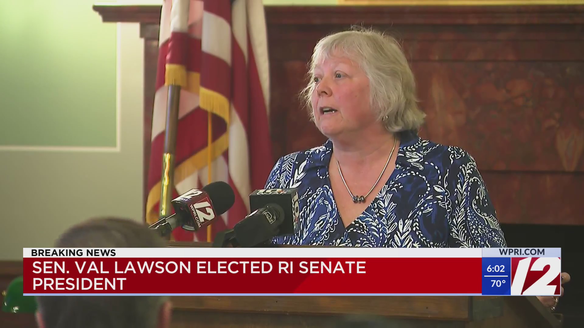 Sen. Val Lawson elected as Rhode Island Senate President