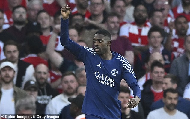 Ousmane Dembele gives update on his hamstring injury after hobbling off ...