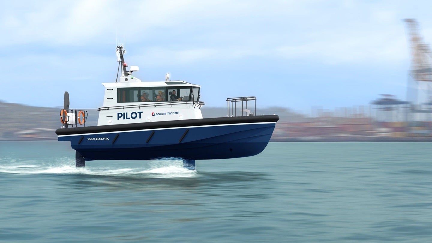 Noatum to acquire fully electric Artemis EF-12 Pilot boat