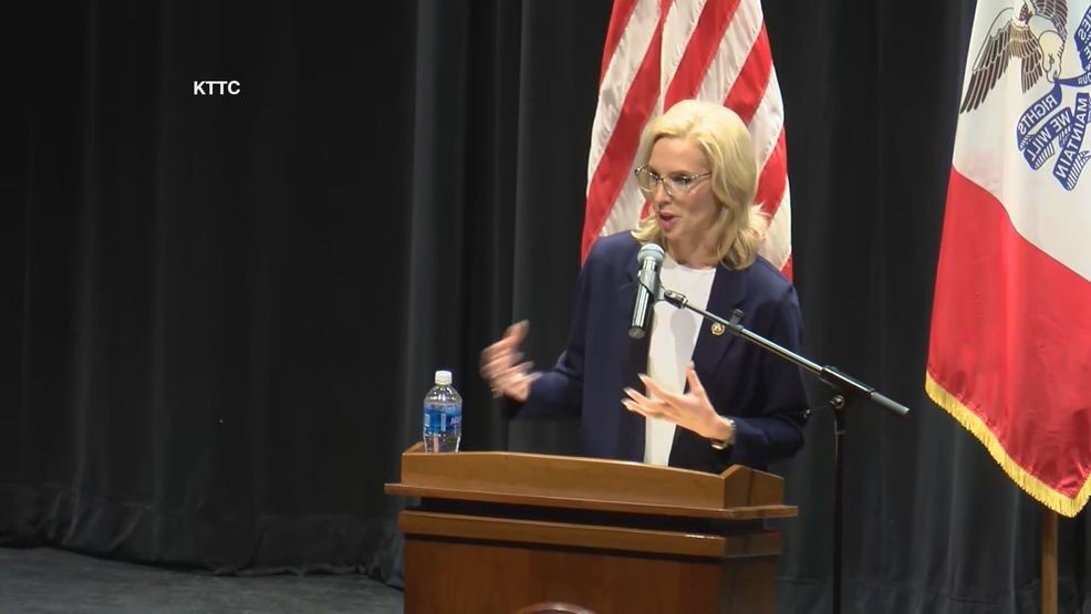 Ashley Hinson says she's not running for Iowa governor in 2026