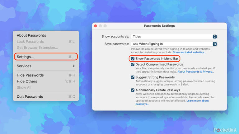Access your passwords with ease using this hidden macOS menu bar item