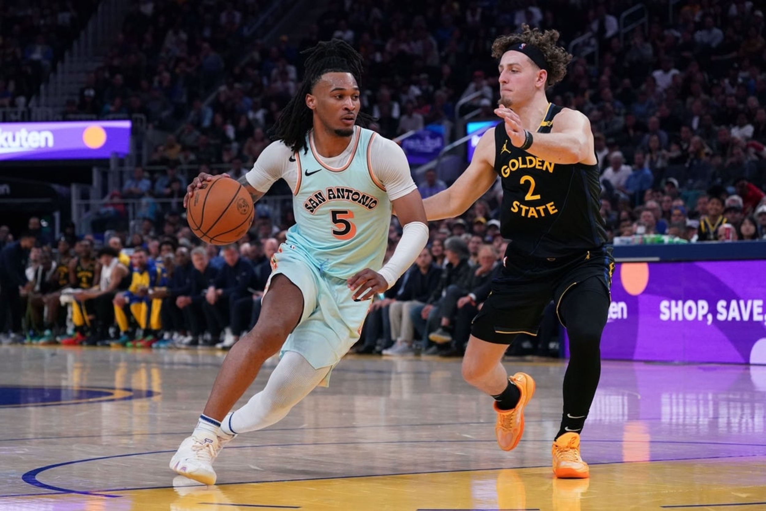 Stephon Castle named Rookie of the Year, second straight for Spurs