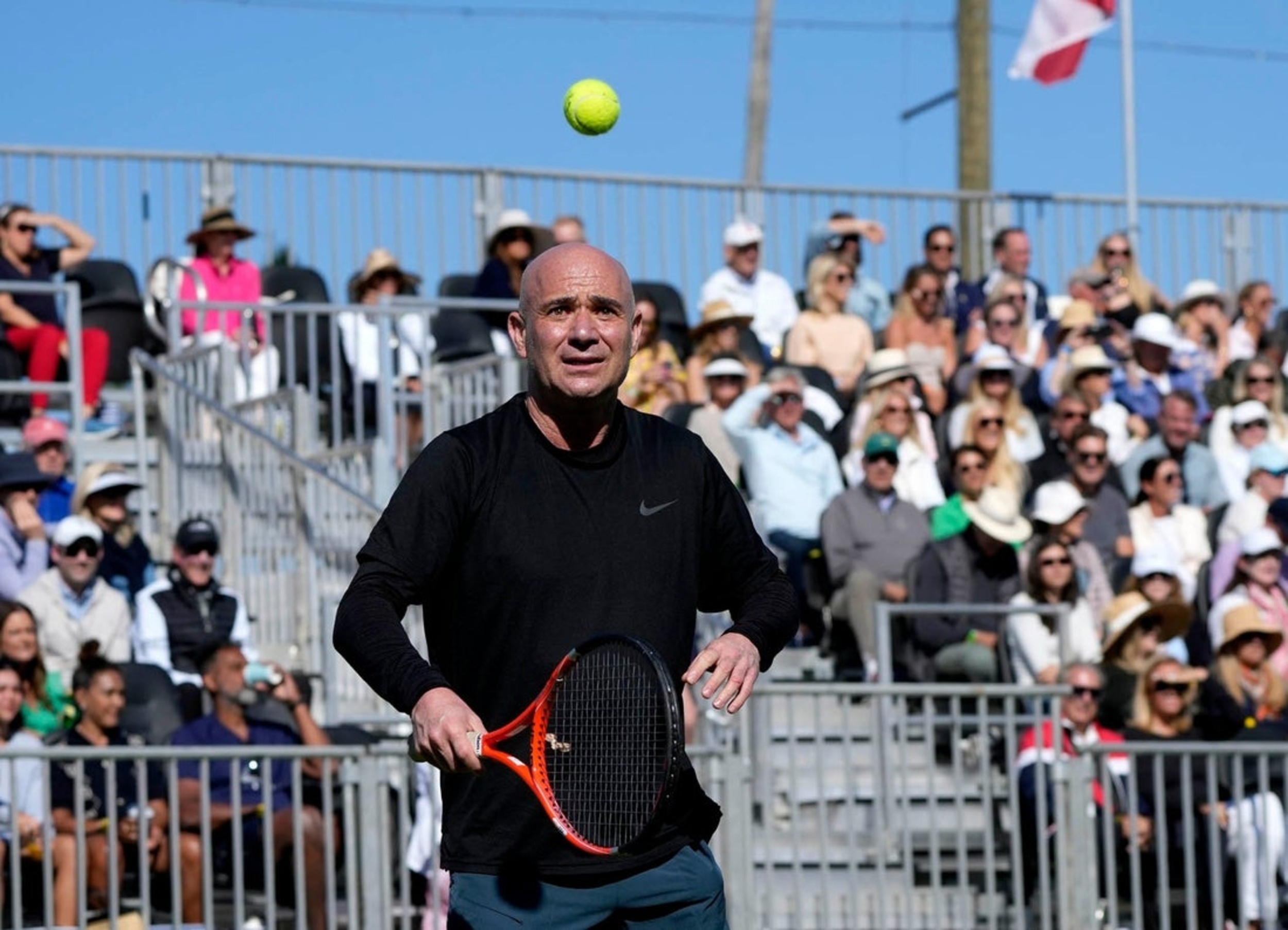 Andre Agassi 'comfortable' ahead of pro pickleball debut