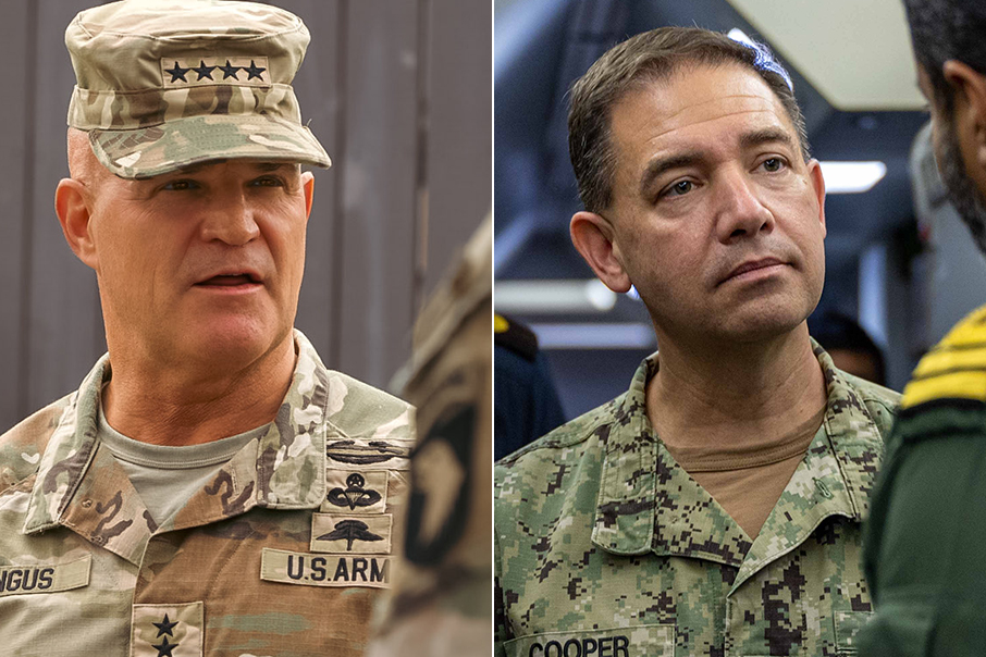 Hegseth backs admiral for Middle East post, passing over Army general