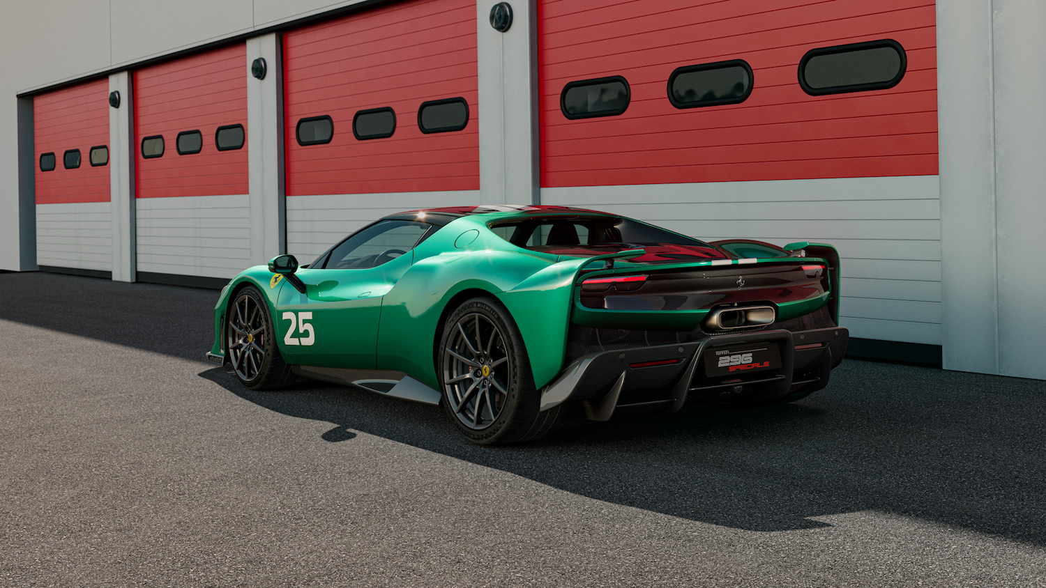 Ferrari 296 Speciale: A mid-rear engined plug-in hybrid berlinetta ...