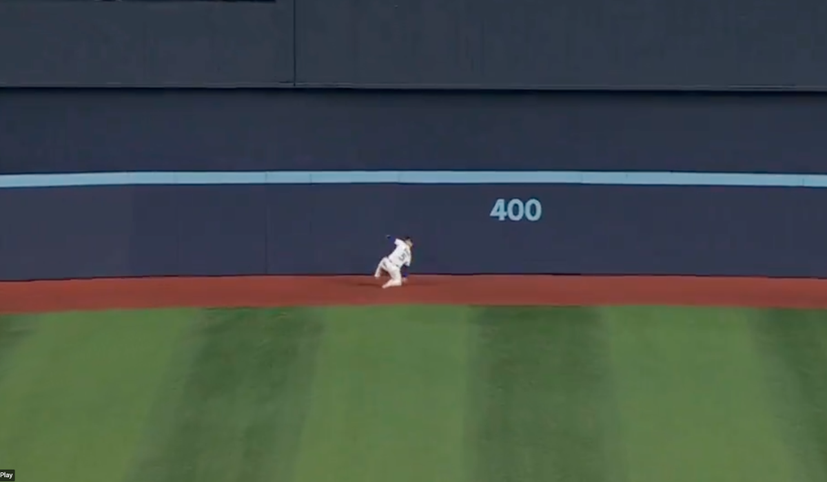 MLB Outfielder Makes 'Greatest Catch' In Baseball History