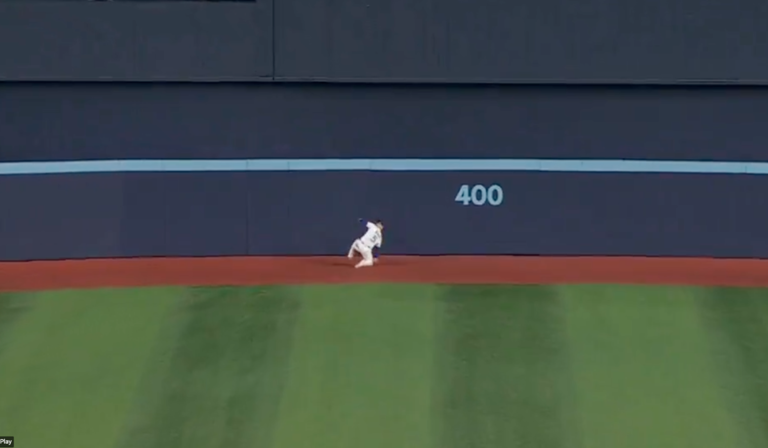 MLB Outfielder Makes 'Greatest Catch' In Baseball History
