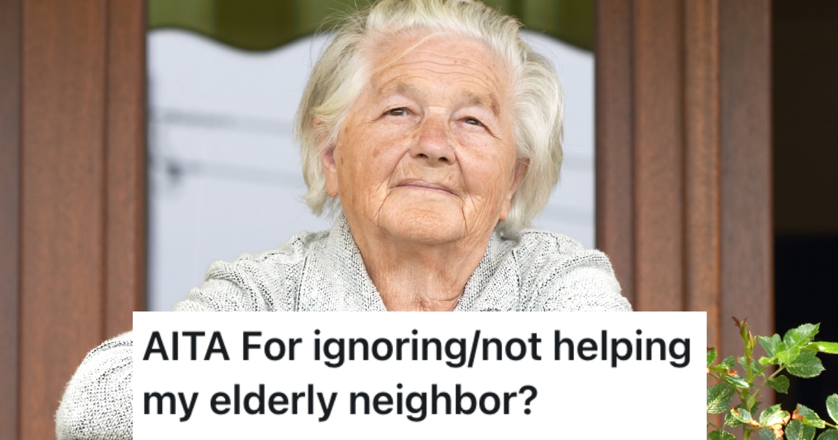 Elderly Neighbor Wouldn’t Stop Asking Another Tenant For Help, So They ...