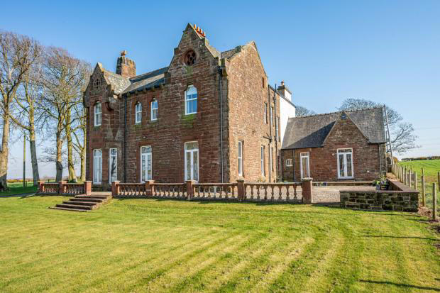 Former rectory with wine cellar for sale in Hayton, Cumbria