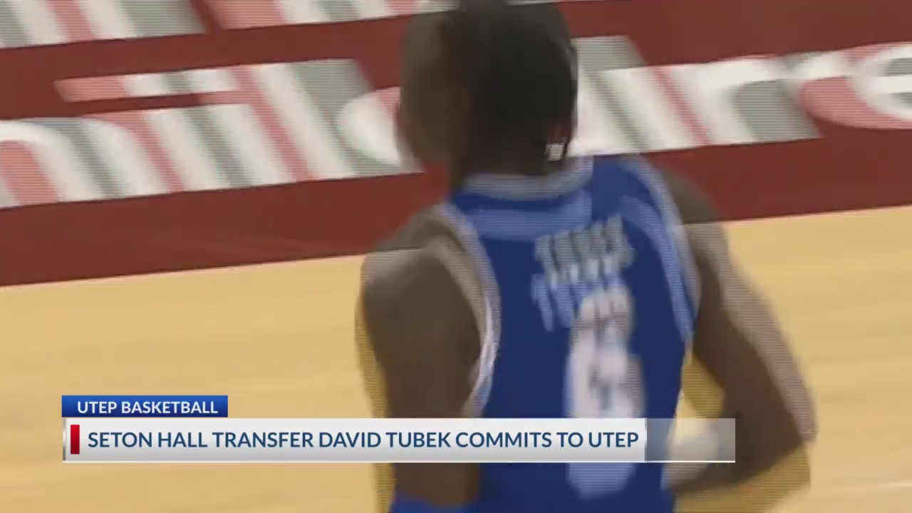 Seton Hall transfer David Tubek commits to UTEP