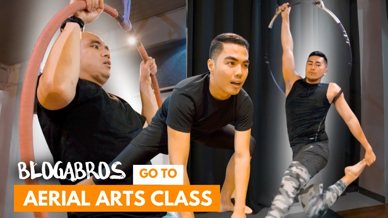 BlogaBros go to Aerial Class with Miss Deliciousness - Elite Aerial ...