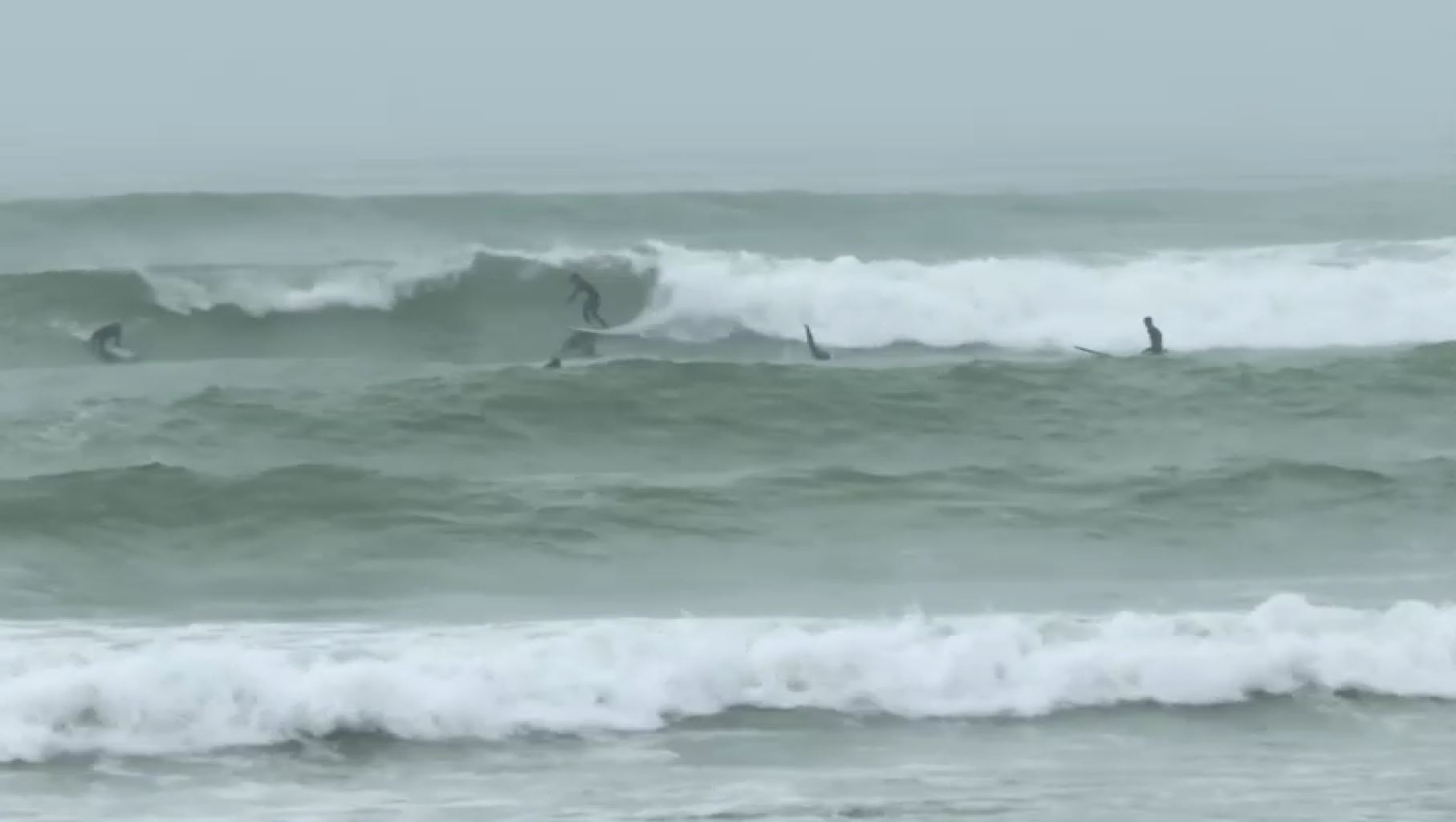 Series of spring swells bring large surf to San Diego's beaches
