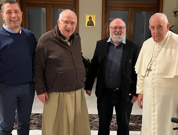 Don Luca Grassi:: "La mia preghiera con Bergoglio"