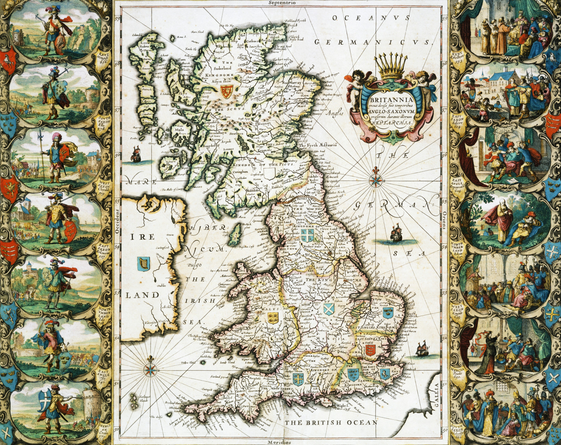 What historic events shaped the English language?