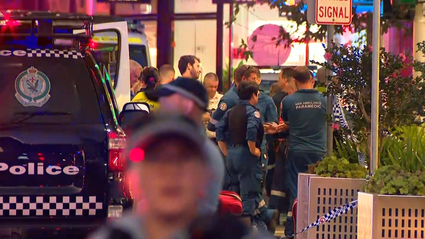 Paramedic denies giving cop fiery spray at Bondi Junction stabbing scene