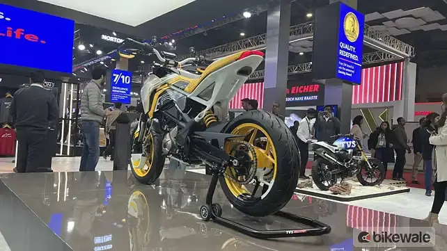 TVS RTS X 300 Supermoto Patented in India