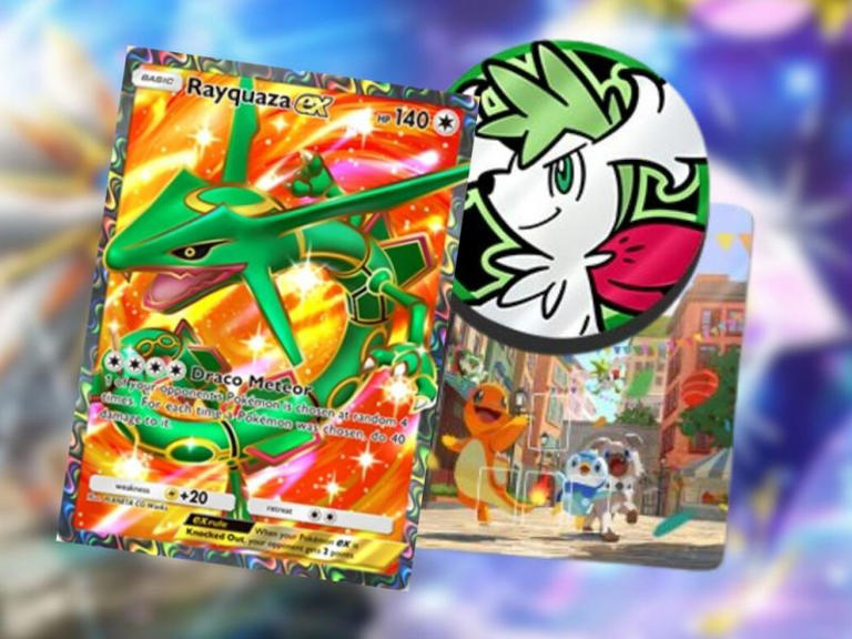 Pokemon Trading Card Game Pocket: come ottenere la carta promo rara Rayquaza Ex gratis