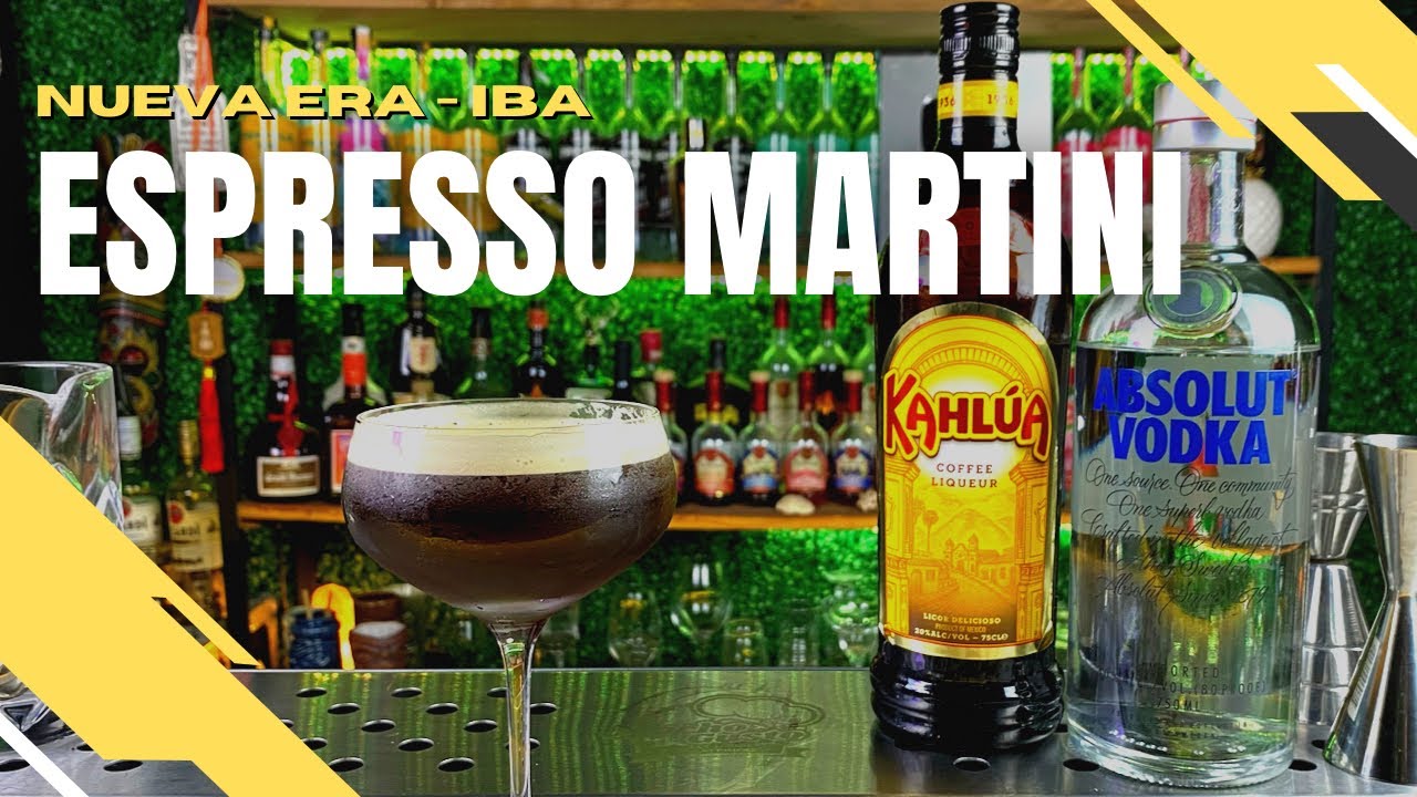 Coctel Espresso Martini - Nueva Era - Iba☕️🍸