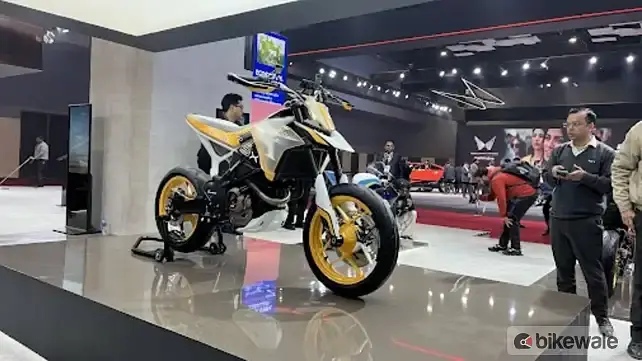 TVS RTS X 300 Supermoto Patented in India